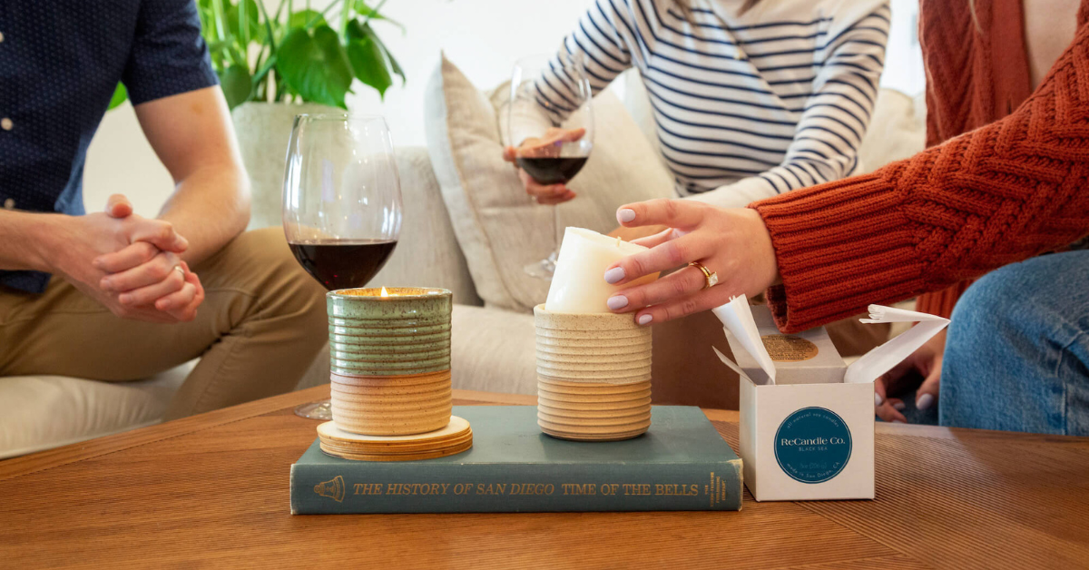 Reusable & Refillable Candles by ReCandle Co.